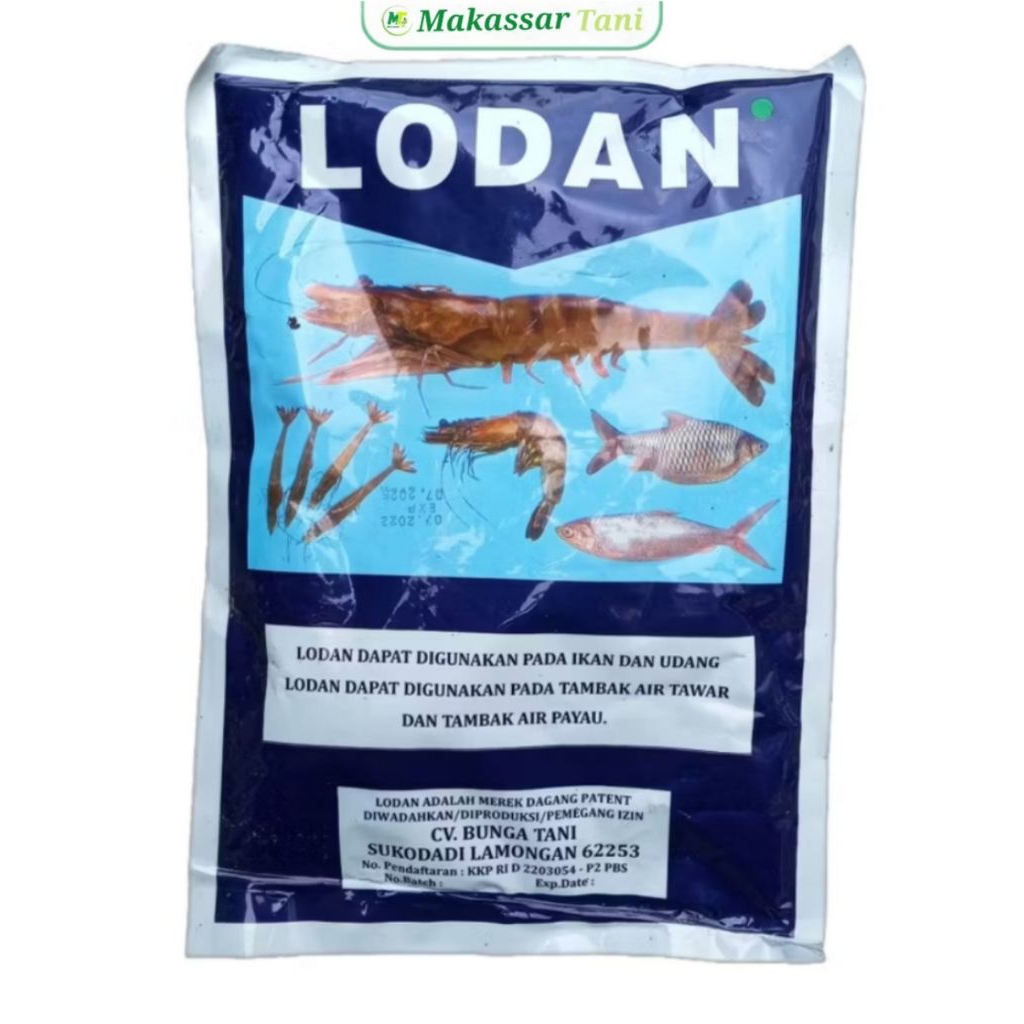 Jual Lodan 500gr Suplemen Ikan Dan Udang Asli Kemasan Pabrik | Shopee ...