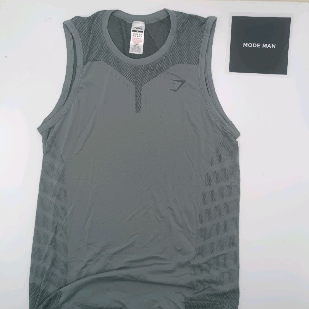 Jual Gym-Shark Tank Top Cowok 315 – Tank Top Pria Gym, Kaos Fitness ...