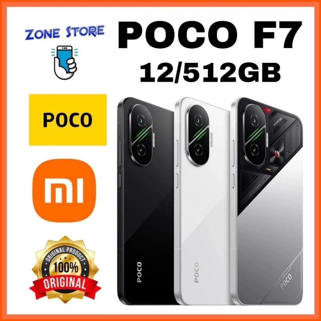 Jual POCO F7 5G 12/512GB GARANSI RESMI XIAOMI POCO F7 (12/512GB ...