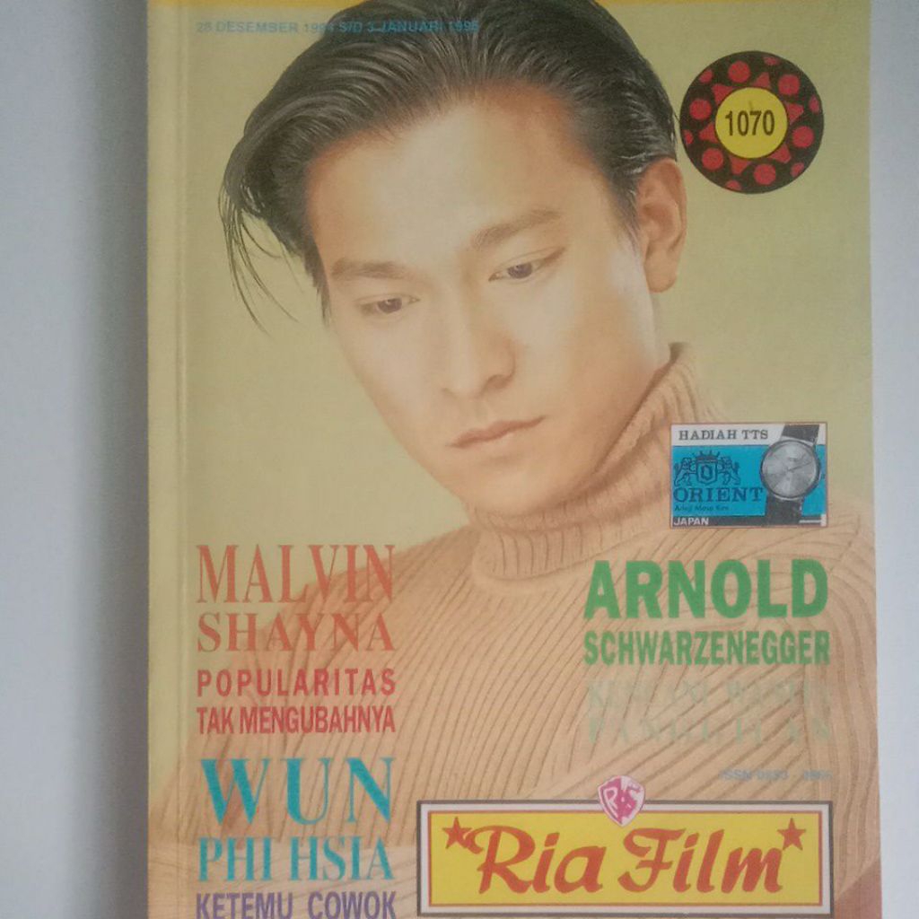 Jual Majalah Ria Film Tahun 1995 Edisi Nike Ardilla Cover Liu The Hua ...