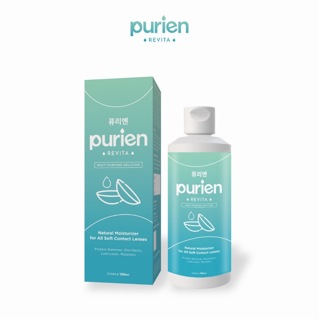 Jual Cairan Softlens PURIEN REVITA 60ml Solution Softlens Cairan ...