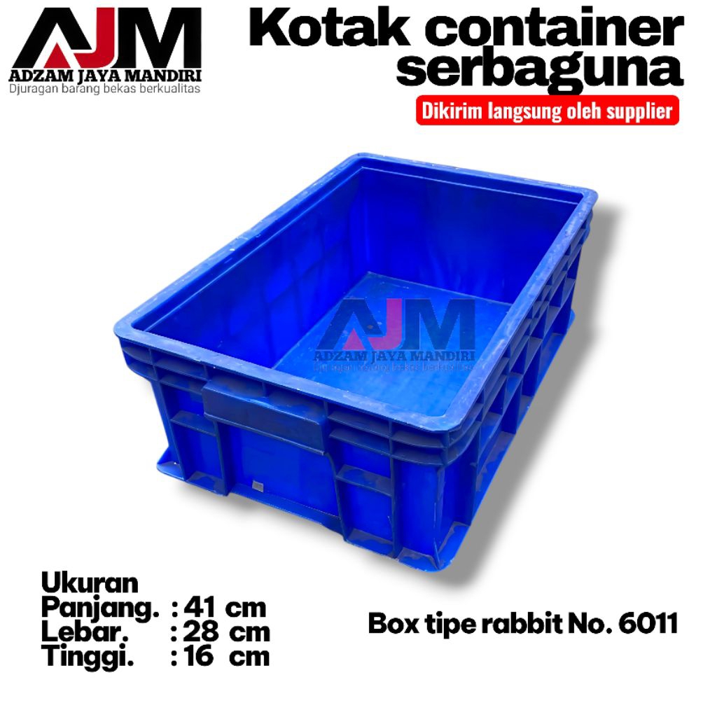 Jual Box container tipe rabbit No.6011. box sparepart, box cupang, box ...