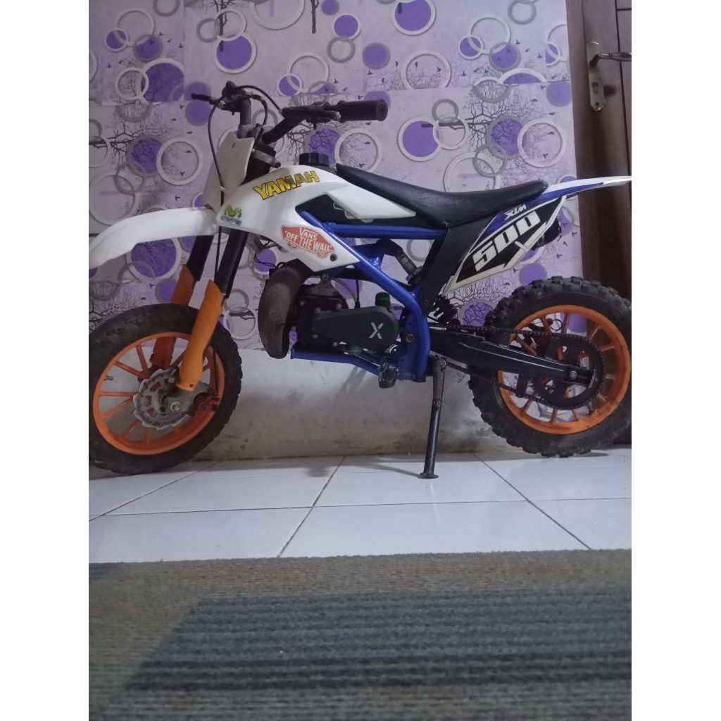 Jual MOTOR MINI TRAIL MT2 MESIN RUMPUT 50CC | Shopee Indonesia
