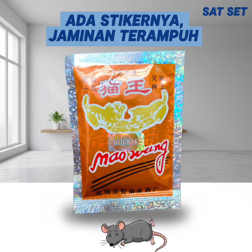 Jual MAO WANG RACUN TIKUS MAOWANG DOSIS TINGGI AMPUH SEKALI MAKAN ...