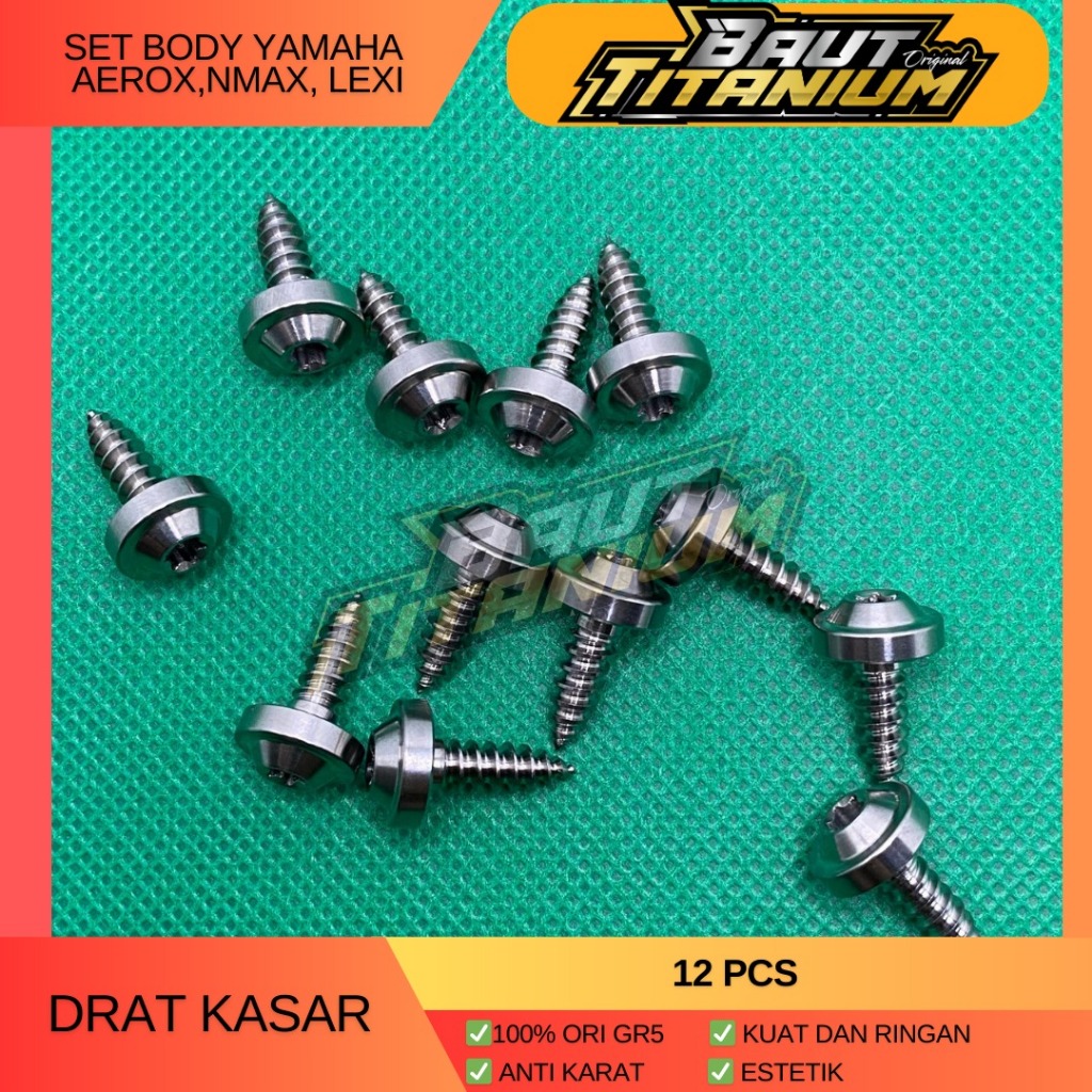 Jual BAUT TITANIUM Set Body Yamaha Gr5 | Shopee Indonesia