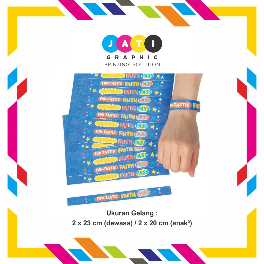 Jual Cetak Tiket Gelang Costume | Gelang Event | Gelang Konser ...