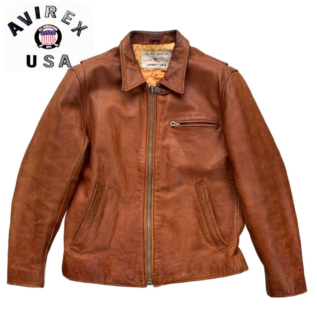Jual Avirex Classic Leather Single Rider Jacket X Jaket Kulit Asli ...