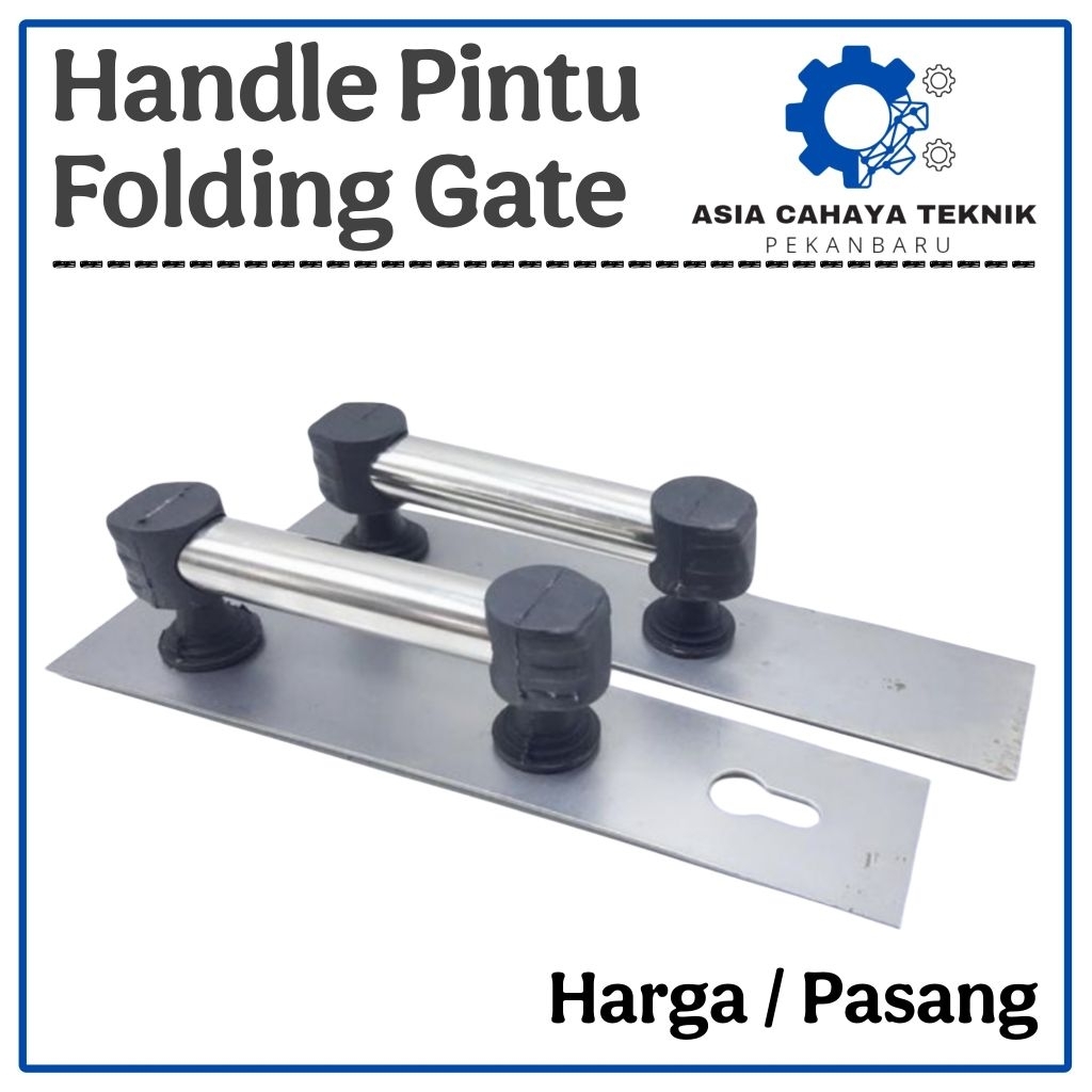 Jual Handel Handle Stainless Combined Gagang Tarikan Pintu Ruko Folding ...