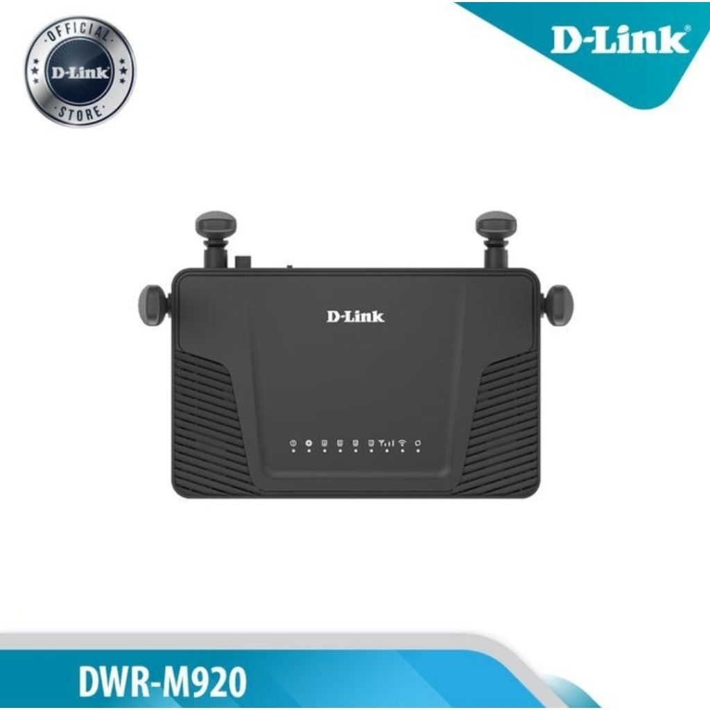 Jual D-Link DWR-M920 Wireless N300 4G LTE WAN Failover Router SIM-card ...