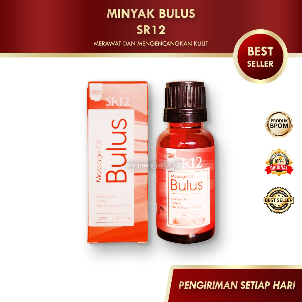 Jual MINYAK BULUS SR12 / MINYAK BULUS WANGI ASLI BPOM / UNTUK SELULIT ...
