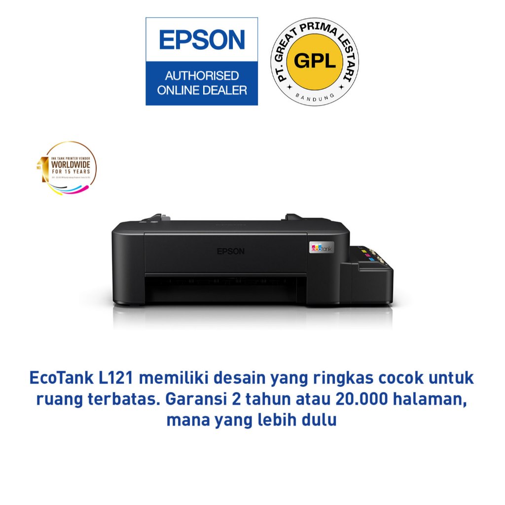 Jual Printer Epson L121 L 121 L-121 - Epson EcoTank L121 A4 Ink Tank ...