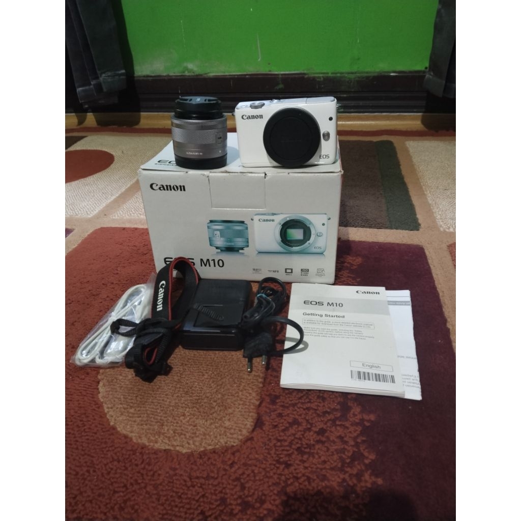 Jual canon m10 kit 15 45mm | Shopee Indonesia