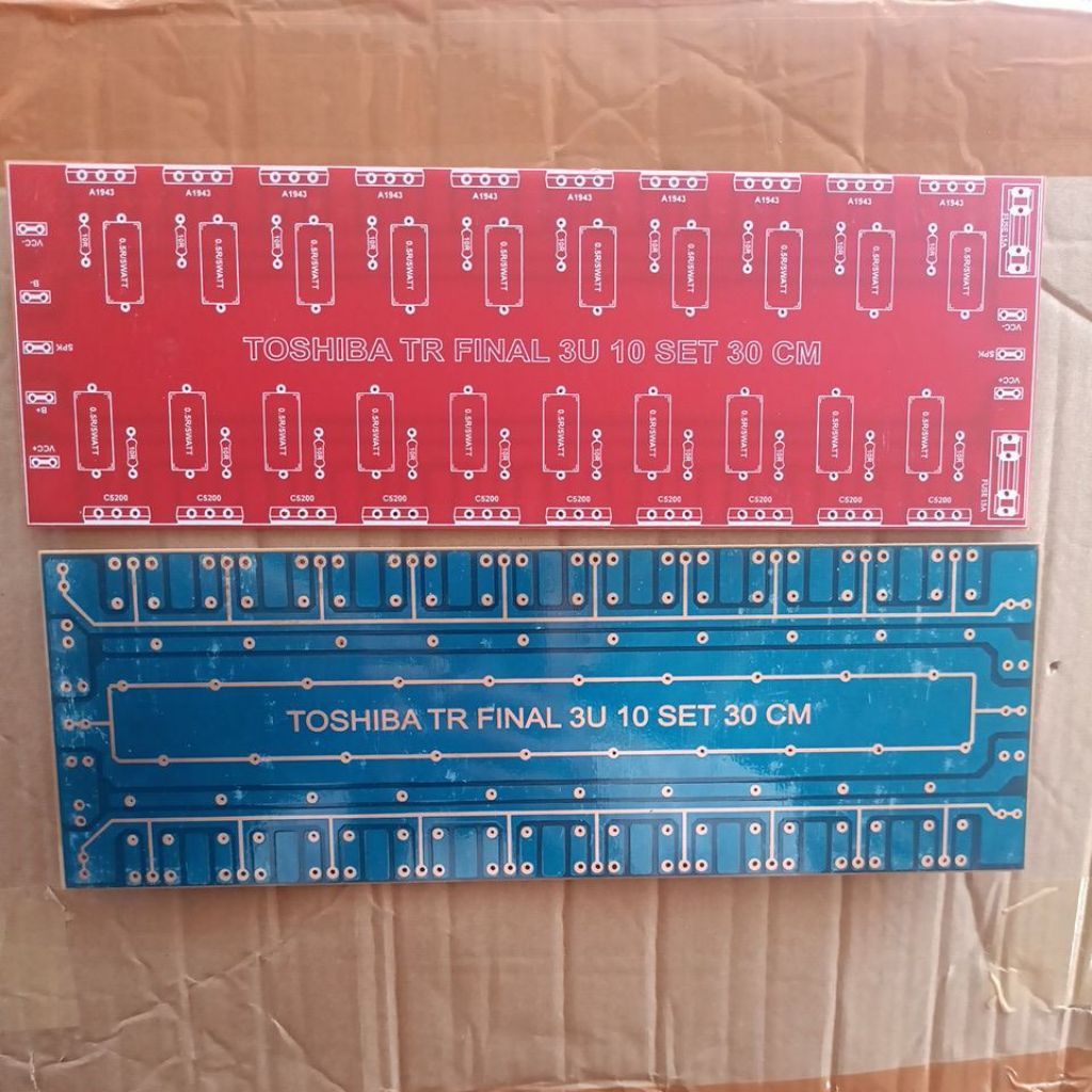 Jual Pcb tr final 3U 10set Toshiba bahan pertinak kualitas bagus pcb ...