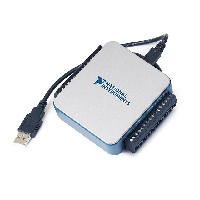 Jual NI USB-6003 – Multifunction DAQ USB 16-Bit, 100 kS/s dengan 16 ...