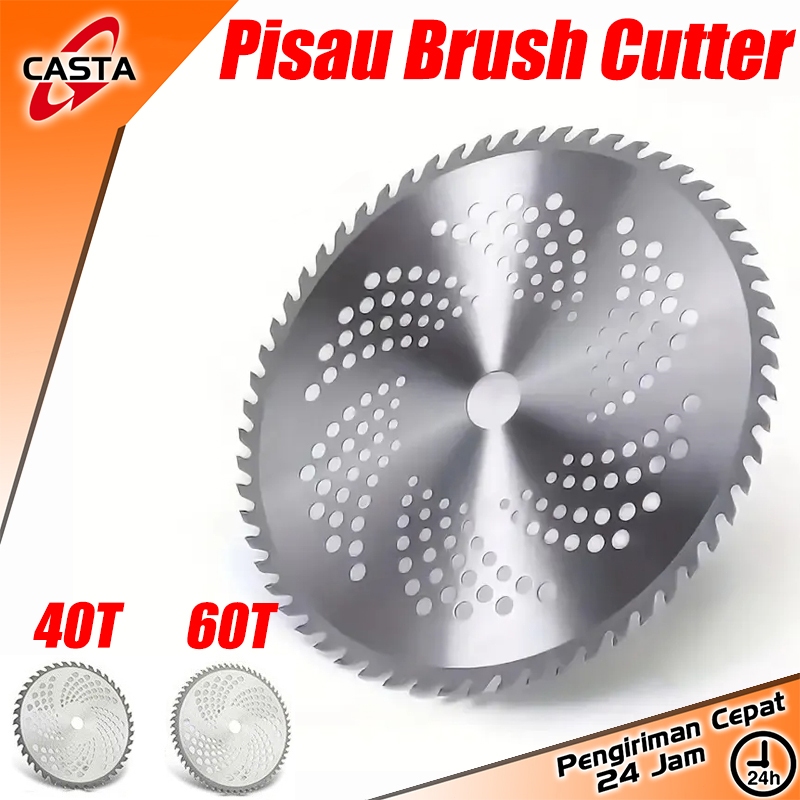 Jual CASTA 10 Inch 40/60T Mata Pisau Rumput – Pisau Baja Bulat Kuat ...