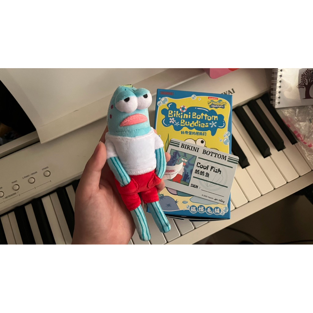 Jual SPONGEBOB BUDDIES POPMART IKAN FISH | Shopee Indonesia