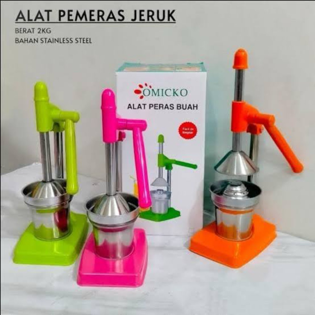 Jual Alat Pemeras Jeruk omicko Hand Juicer / Peras jeruk omicko JUS ...