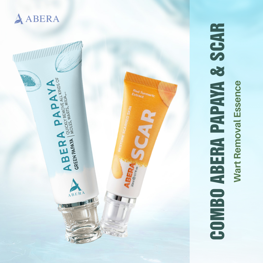 Jual ABERA - Combo Gel Perawatan Akar PAPAYA + Krim Penyembuh Bekas ...