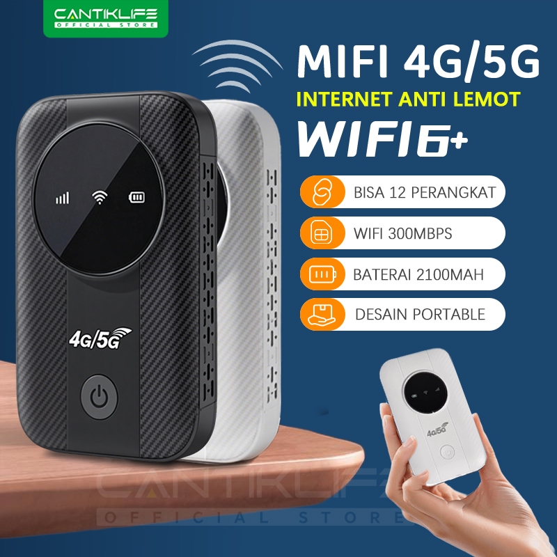 Jual MiFi 4G LTE Router WiFi Portabel Pasang SIM Card Internet Cepat ...