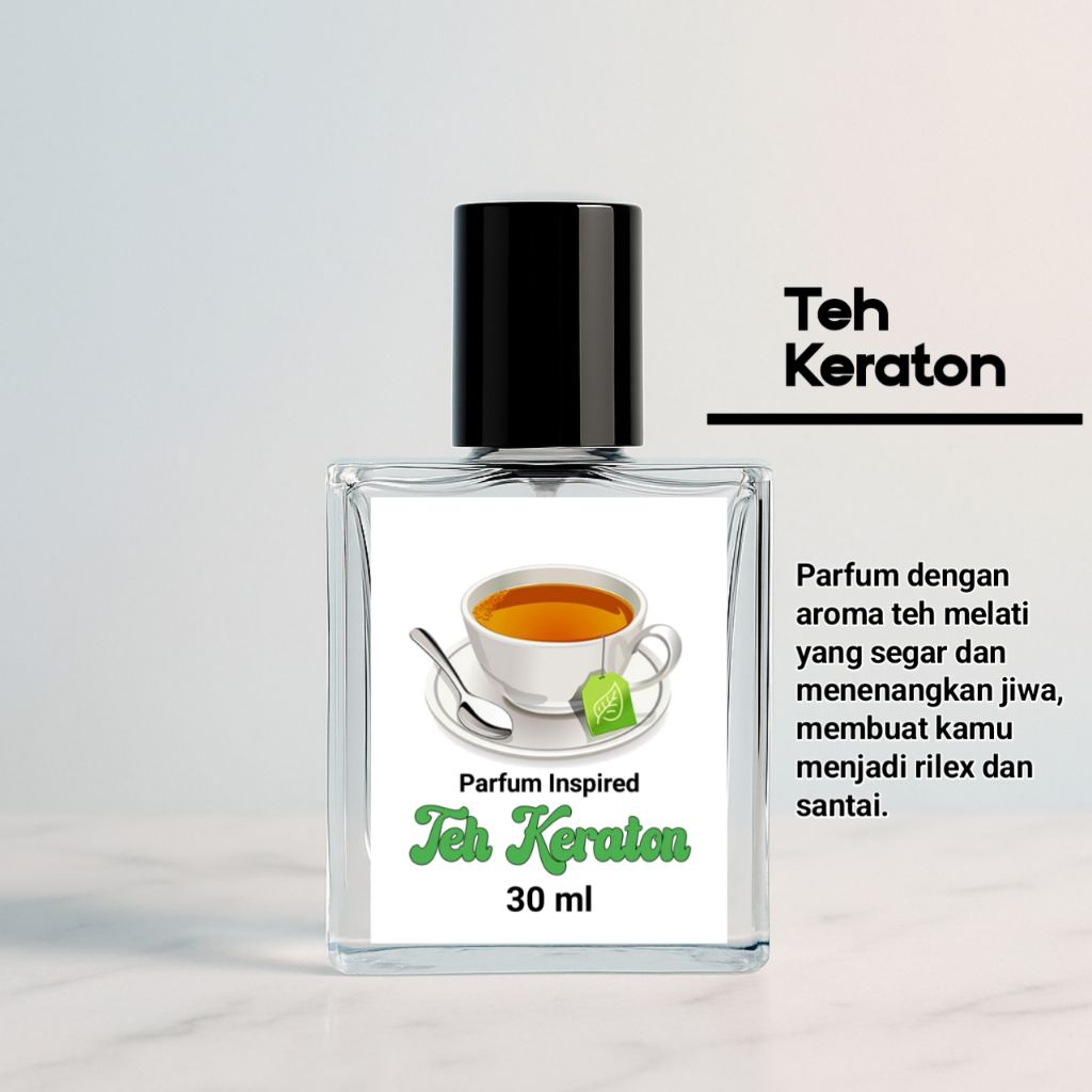 Jual Parfum Teh Keraton Tahan Lama 30ml – Wangi Teh Melati Segar Unisex ...