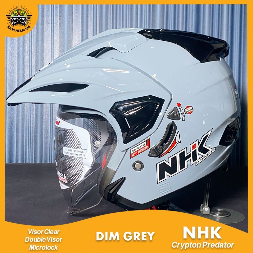 Jual NHK Predator Crypton Helm NHK Original | Shopee Indonesia