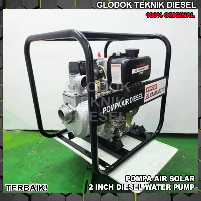 Jual Mesin Pompa Air Bahan Bakar Solar Waterpump Diesel ukuran 2 inch Yamamoto Pompa Solar ...