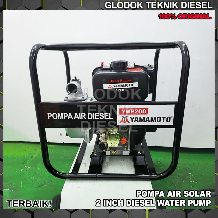 Jual Mesin Pompa Air Bahan Bakar Solar Waterpump Diesel ukuran 2 inch ...
