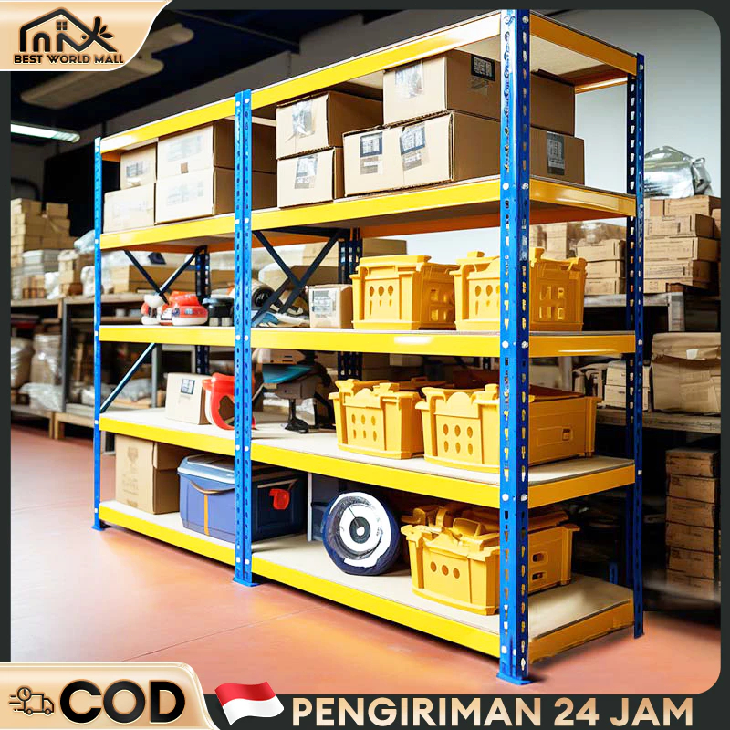 Jual Rak Gudang Mudah Dipasang Rak Besi Serbaguna Rak Dapur Serbaguna ...