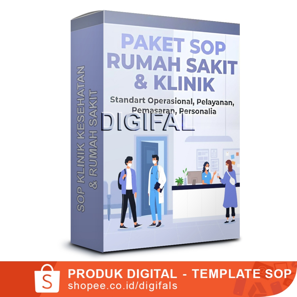 Jual Paket SOP RUMAH SAKIT & KLINIK KESEHATAN - Template Draft Standart ...