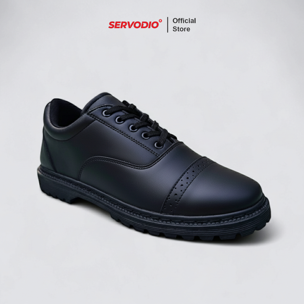 Jual Servodio - Wijaya Royal Black - Sepatu Oxford Pria Formal Kantor ...