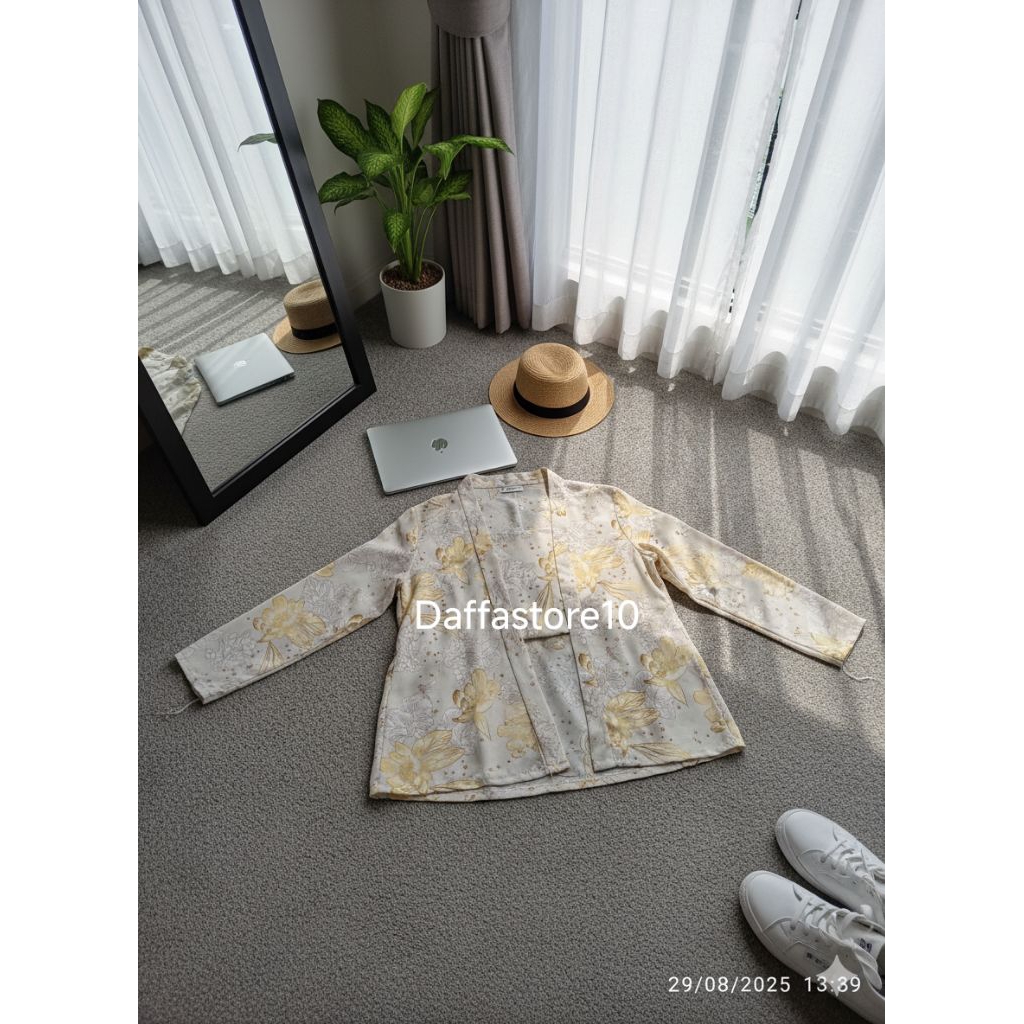 Jual Kebaya kutubaru modern motif/ kebaya motif bunga/ kebaya jadul ...