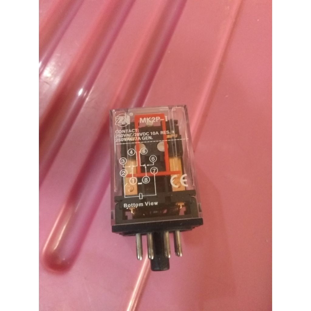 Jual relai MK2P-I 250VAC/28VDC 10A RES. 250VAC/7A GEN 12V ATAU 12VOLT 8KAKI | Shopee Indonesia