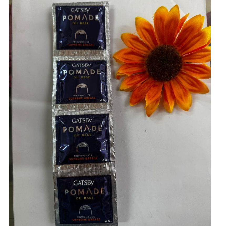 Jual GATSBY POMADE SUPREME GREASE / 1 SACHET | Shopee Indonesia
