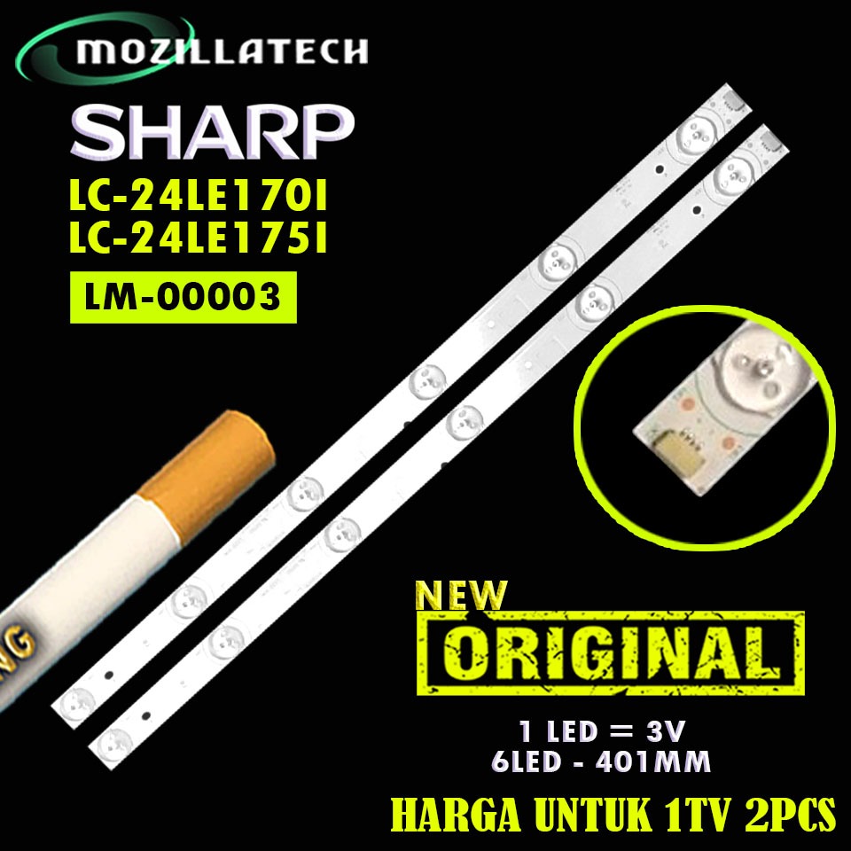 Jual BACKLIGHT SHARP LC-24LE170I LC-24LE175I LC-24LE1701 LC-24LE1751 ...