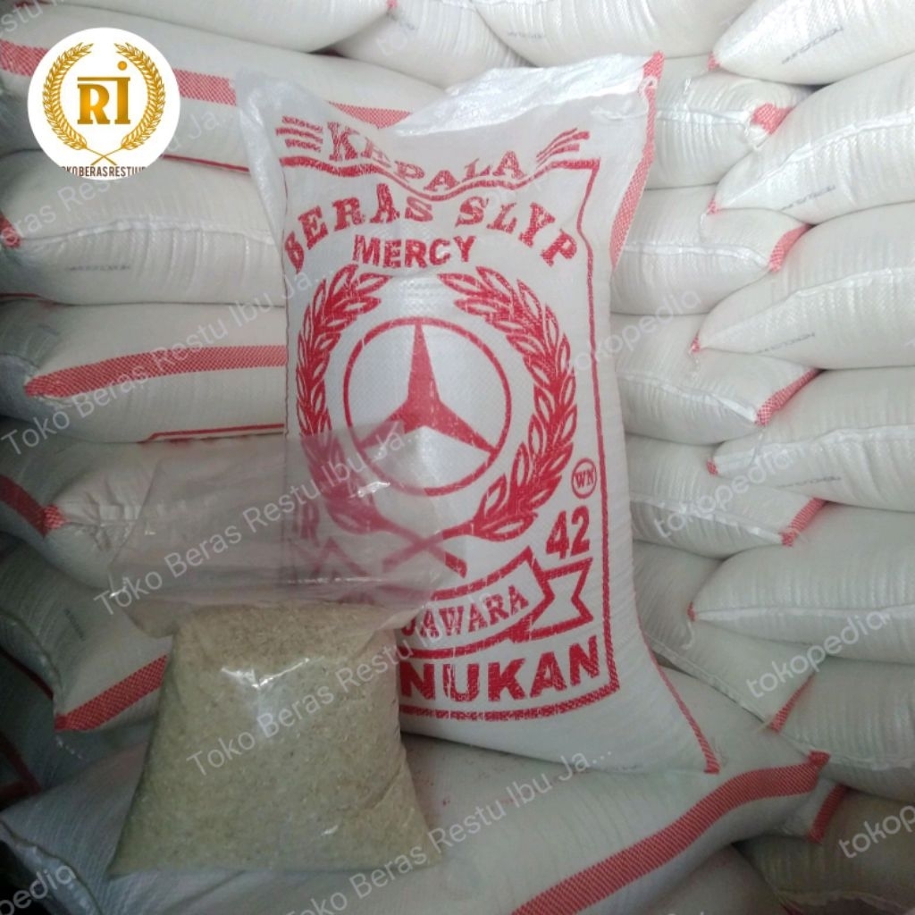 Jual Beras Pera Pra FN PN IR 42 Khusus Lontong / Ketupat Repack Eceran ...