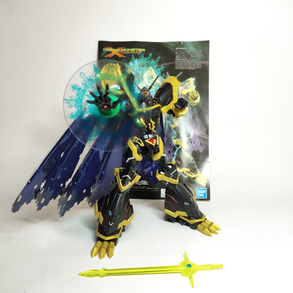 Jual Bandai Figure-rise Standard Amplified Alphamon / Model Kit Digimon ...