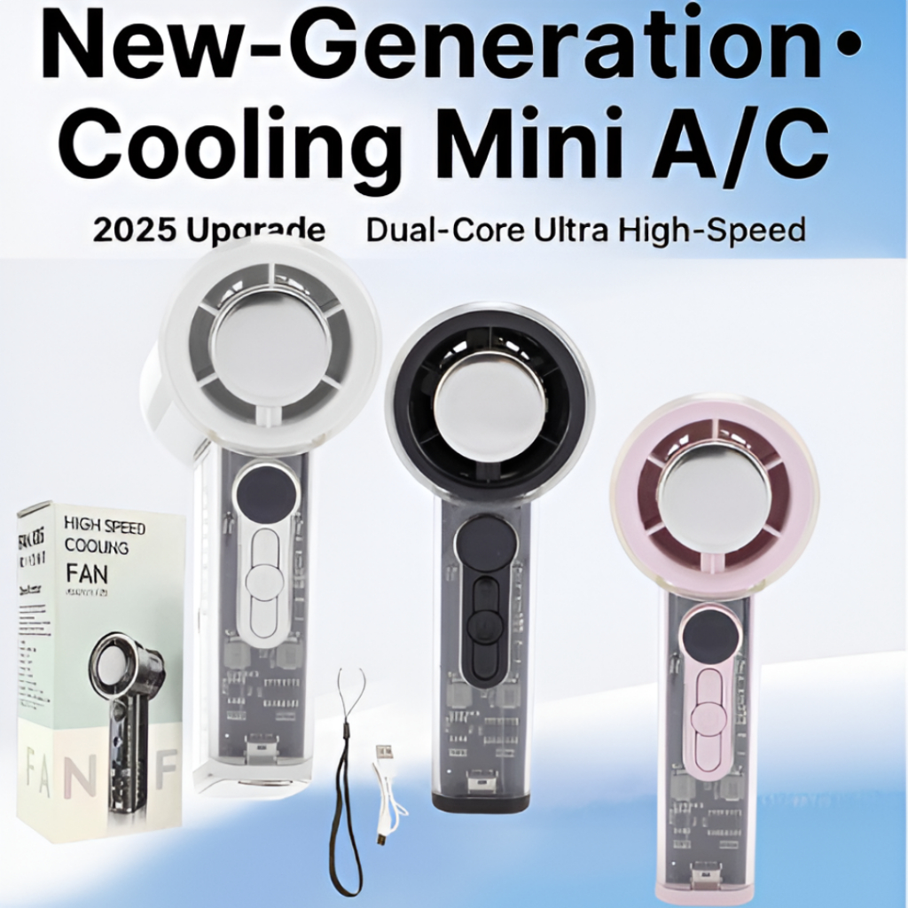 Jual Kipas Mini Cooling Fan Portable High Speed Kipas Angin Turbo ...