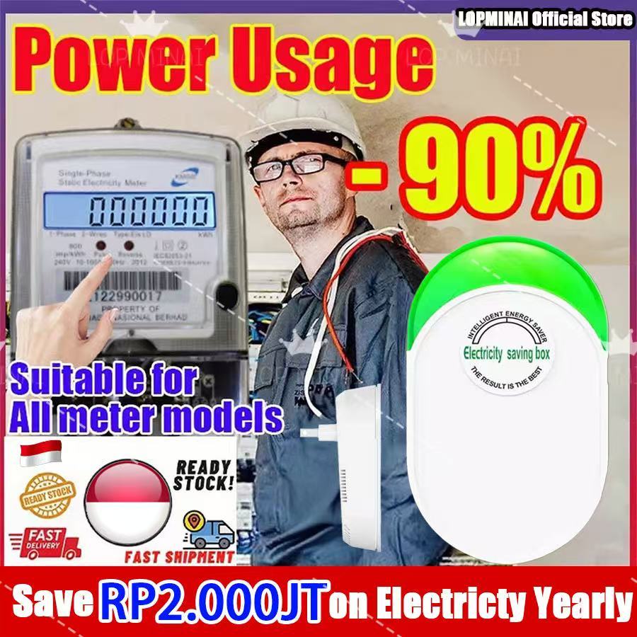 Jual Alat colokan penghemat daya listrik rumah 90% murah electricity ...