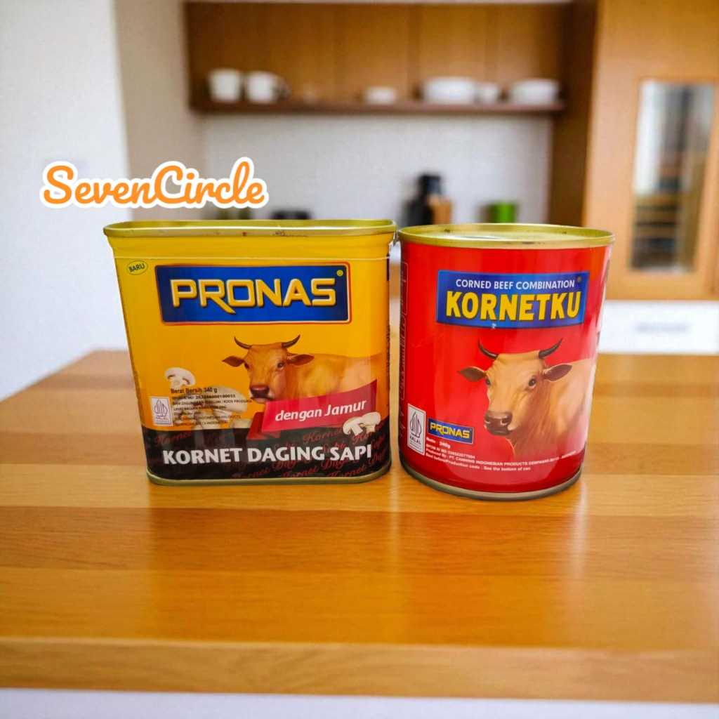 Jual Pronas Kornet Daging Sapi 340g | Kornetku 340g | Kornet Sapi Halal ...