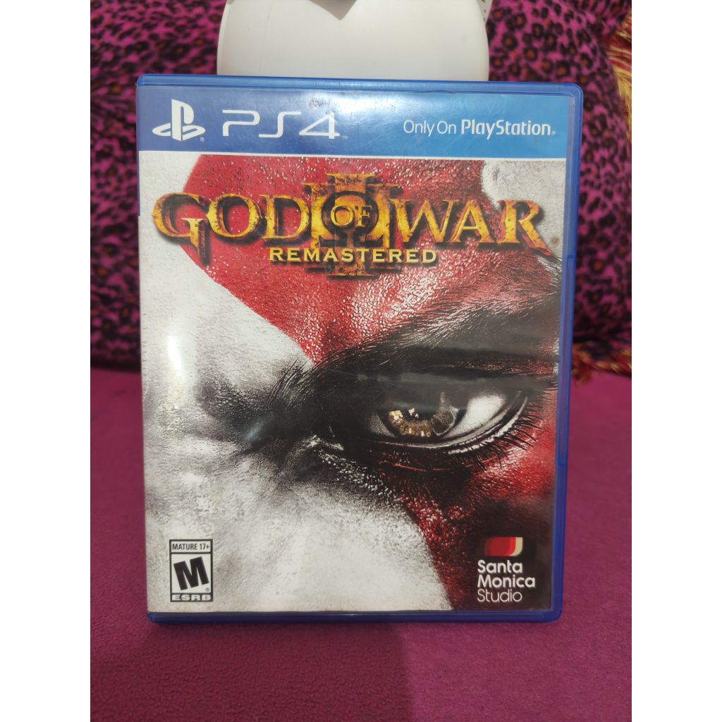 Jual BD BLUERAY DISK GOD OF WAR 3 REMASTERED GOW3 PS4 PLAYSTATION 4 ...