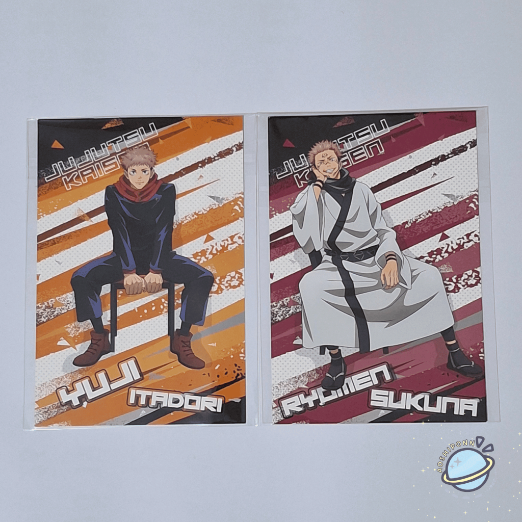Jual Jujutsu Kaisen JJK Postcard Yuji, Sukuna (READ DESCRIPTION ...