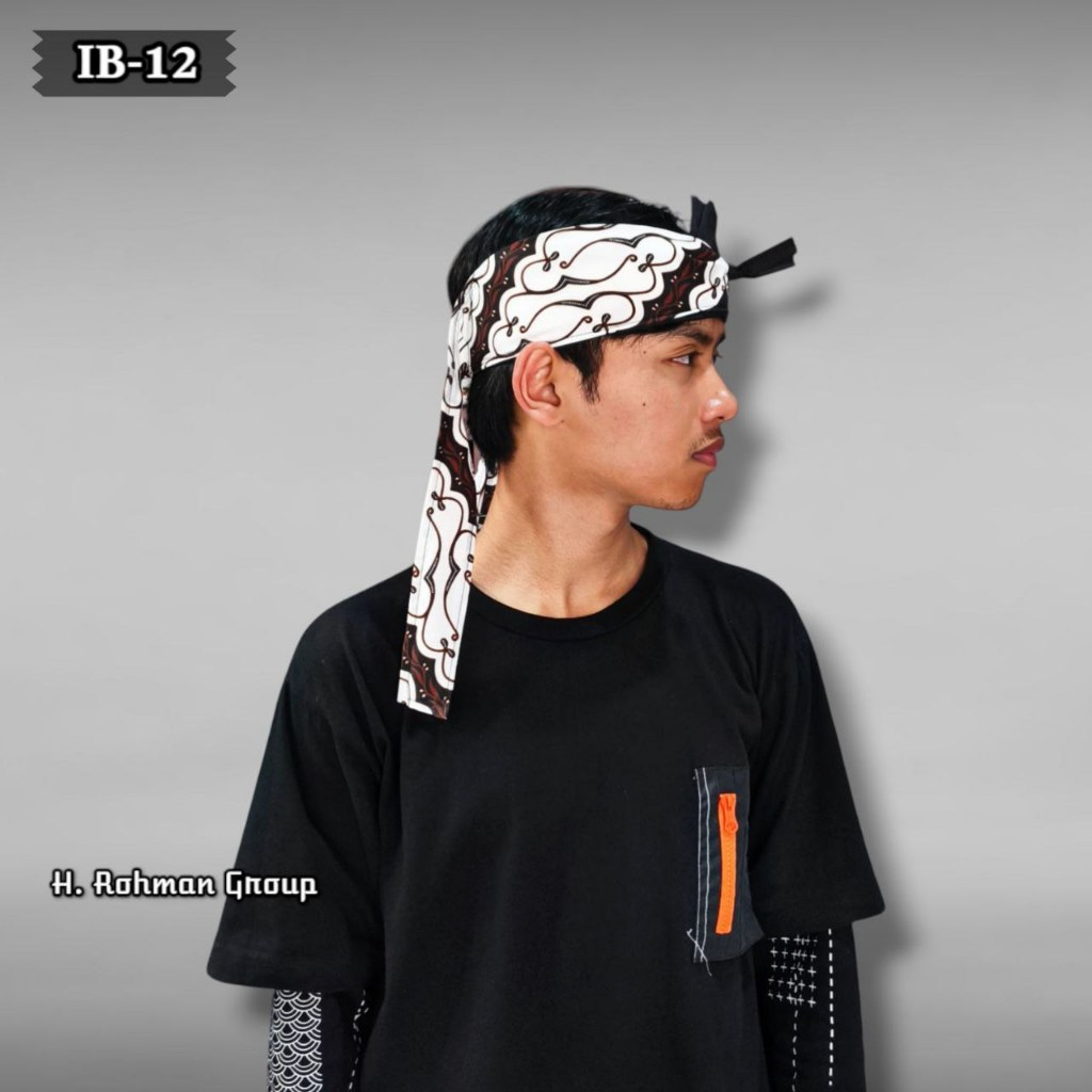 Jual Iket Batik Kang Dedi | Blangkon Sunda | Blangkon Motif Batik ...