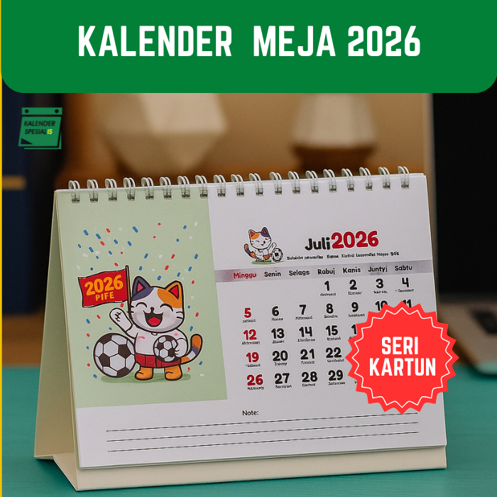 Jual PROMO KALENDER MEJA 2026 SERI KARTUN CUTE FUNGSIONAL- BEST SELLER ...