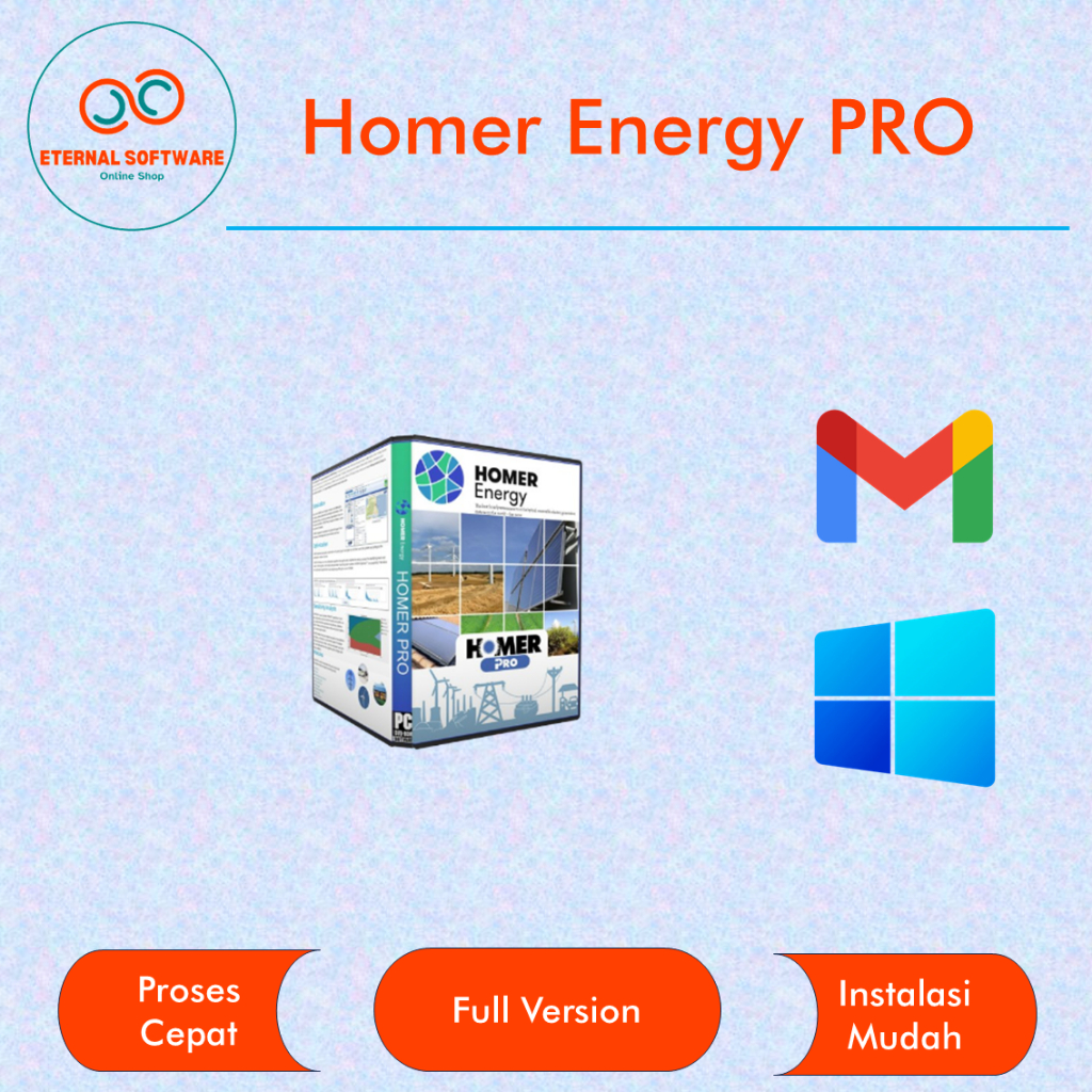 Jual Homer Energy PRO Full Version Software Microgrid Energy Software ...