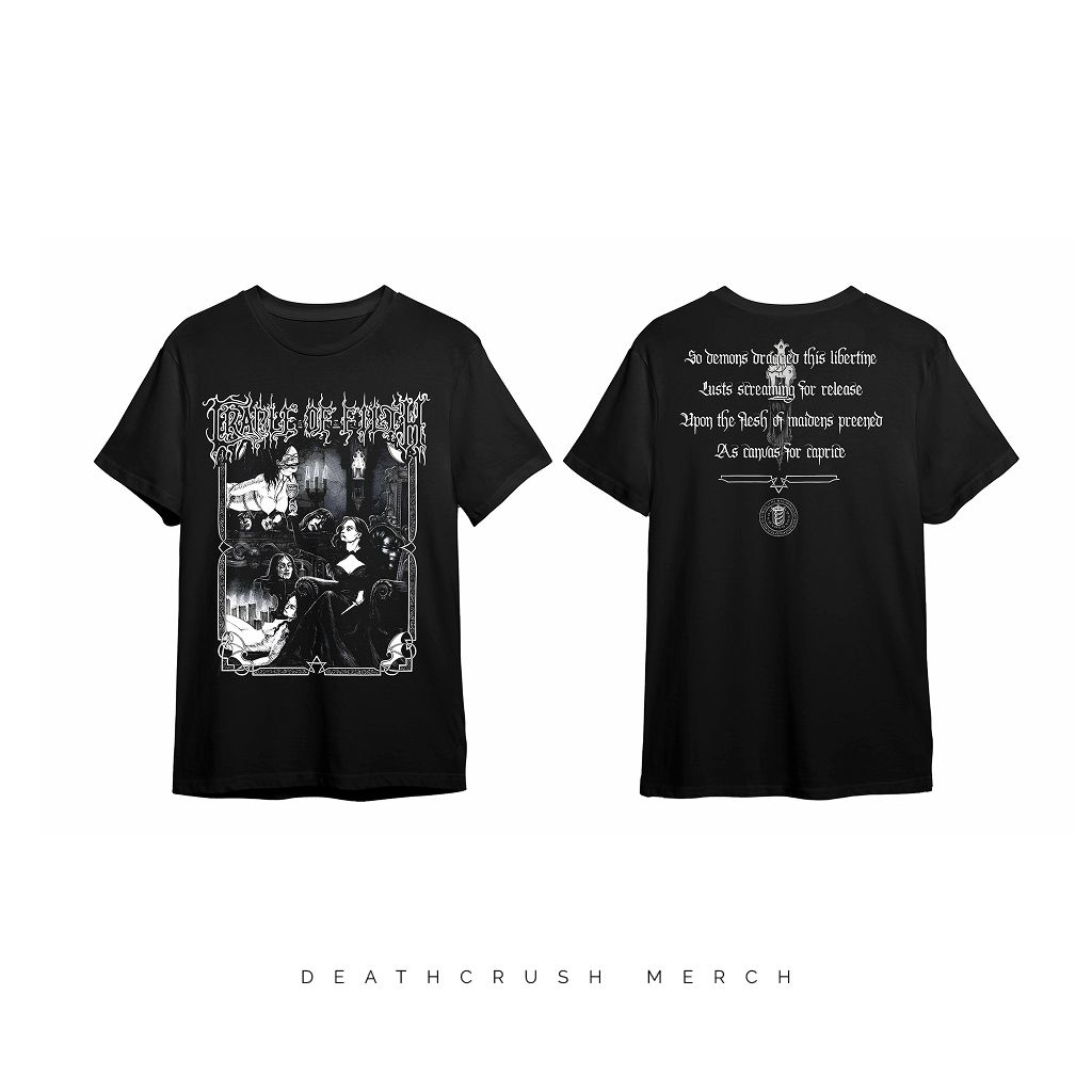Jual Kaos Cradle Of Filth - As Canvas For Caprice Baju Metal Original ...