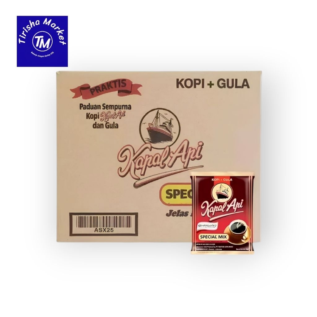 Jual Kapal Api Special Mix 23 Gram 1 Karton Isi 12 Renceng | Shopee ...