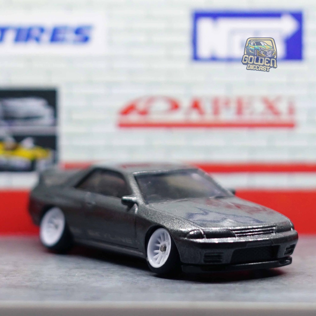 Jual HOT WHEELS NISSAN SKYLINE BNR32 (R32) GREY [CUSTOM STANCE/CAMBER ...