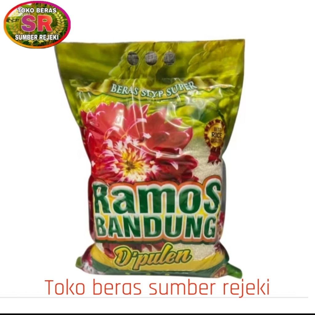 Jual BERAS RAMOS BANDUNG SUPER PREMIUM 5,10 & 20 KG | Shopee Indonesia