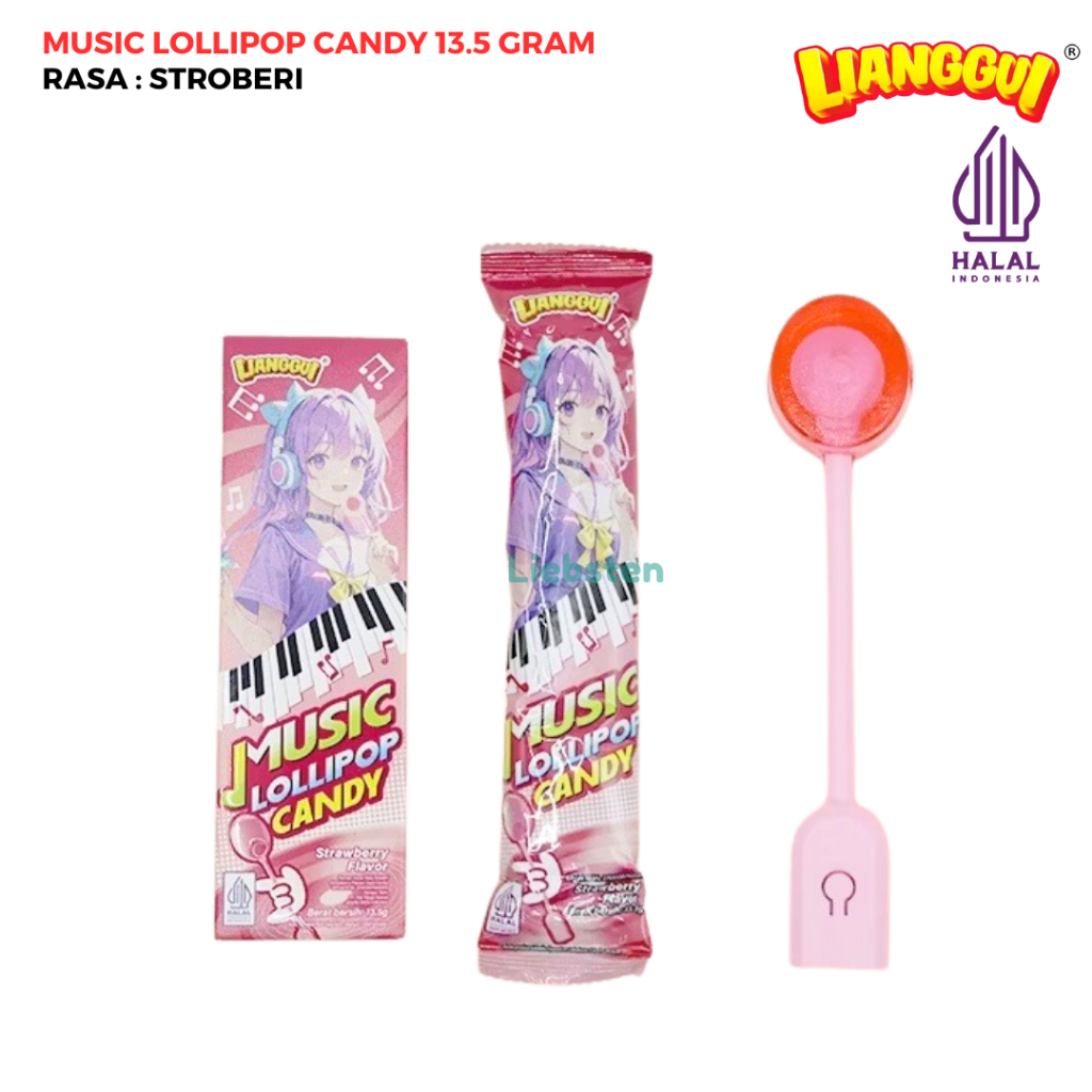 Jual Lianggui Permen Lolipop Musik Rasa Buah 13.5 Gr | Shopee Indonesia