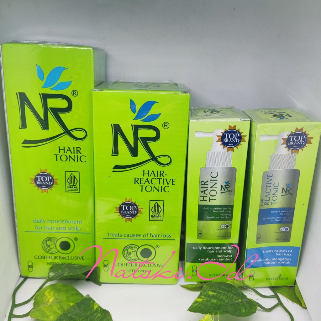 Jual [NEW] Nr Hair Tonic 50ml dan 200ml| NR Hair Reactive Tonic 50ml ...